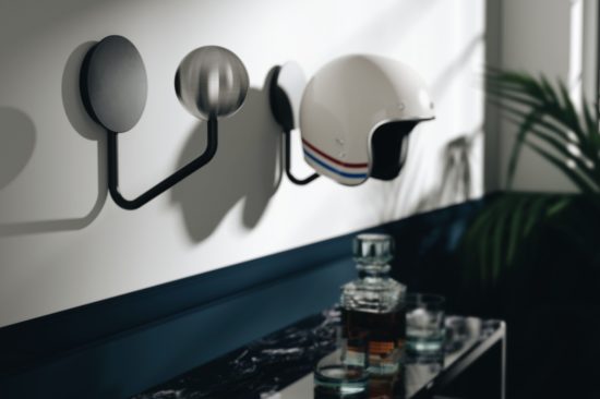 Halley Helmet Rack - Motorcycle Helmet Storage Reimagined