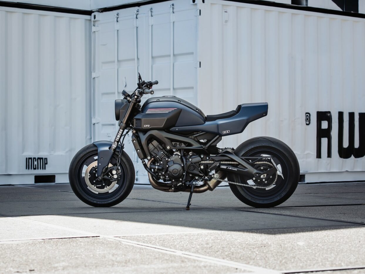 Yamaha XSR900 Custom - JVB Moto CP3, Futuristic Retro Build