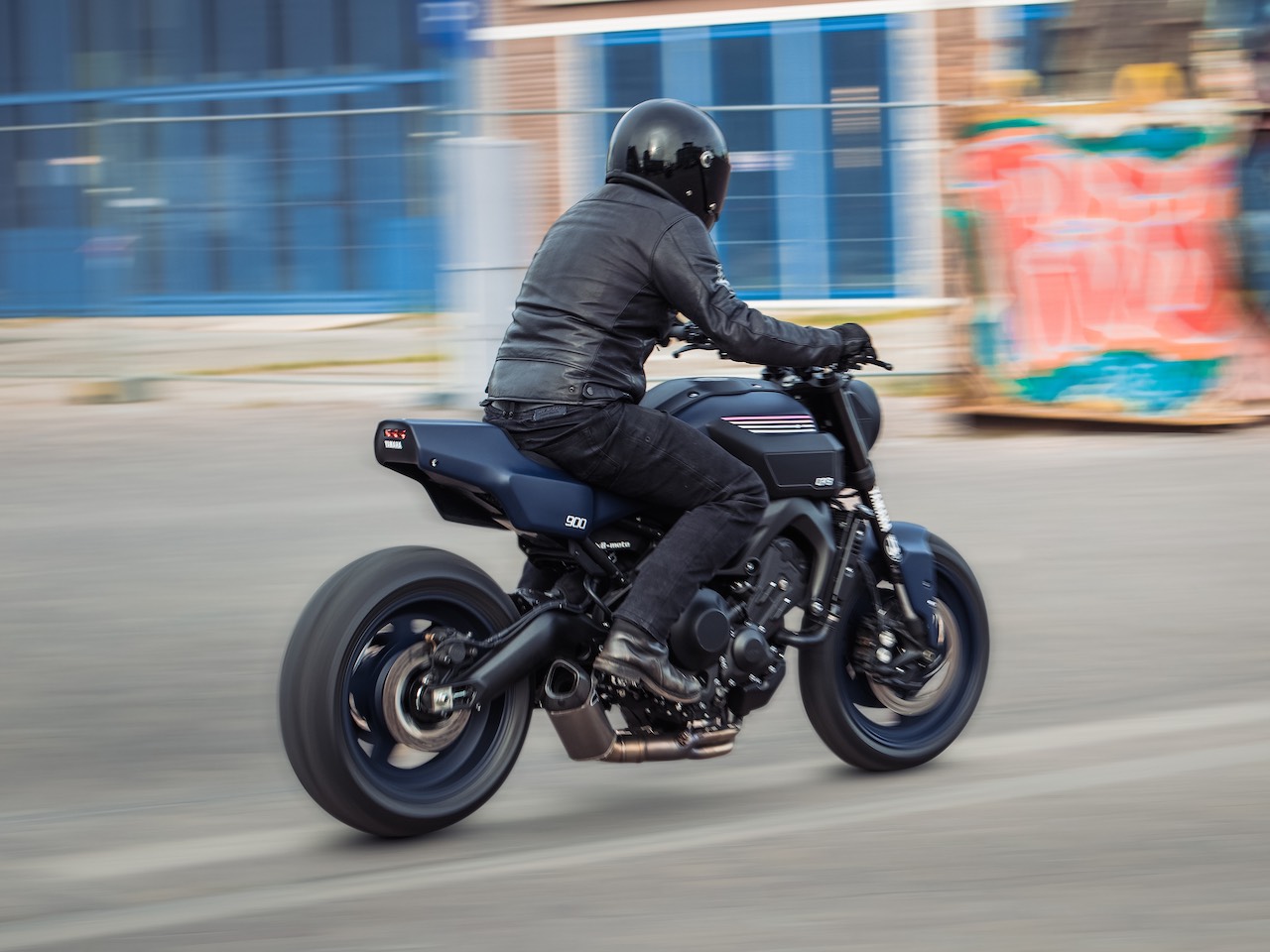 Yamaha XSR900 Custom - JVB Moto CP3, Futuristic Retro Build
