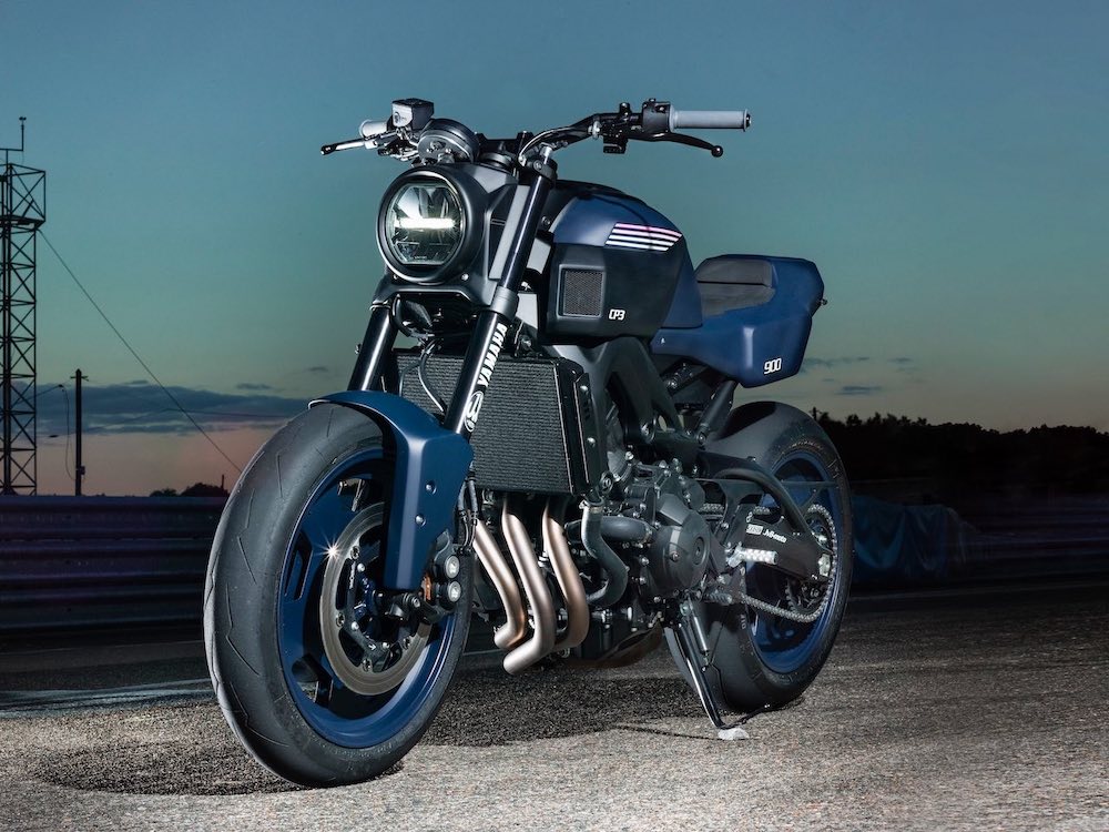 Yamaha XSR900 Custom - JVB Moto CP3, Futuristic Retro Build