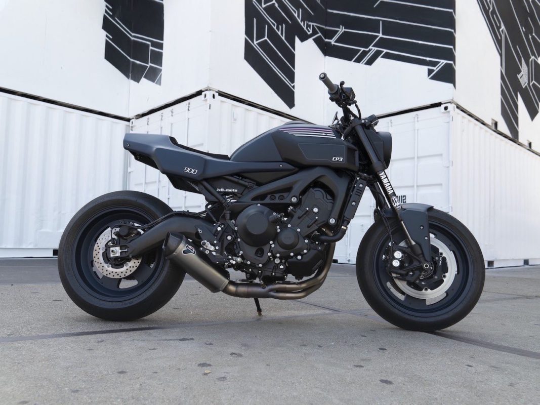 Yamaha XSR900 Custom - JVB Moto CP3, Futuristic Retro Build