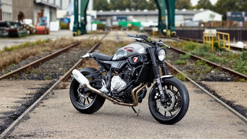 Yamaha XSR900 Custom - JVB Moto CP3, Futuristic Retro Build