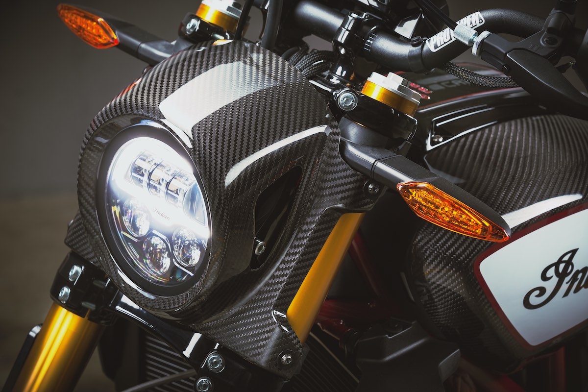 Indian FTR 1200 Carbon - Street Tracker - Refined Hooligan