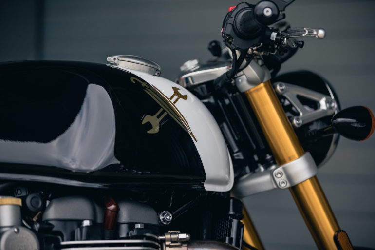 Custom Thruxton RS to Celebrate 10-Year DGR Anniversary